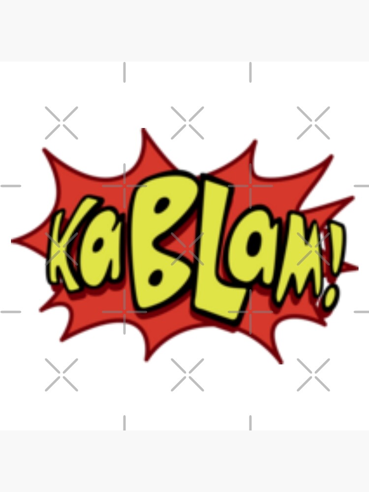 Poster « Kablam 90s Nickelodeon Classic Kids Personnages de dessins ...