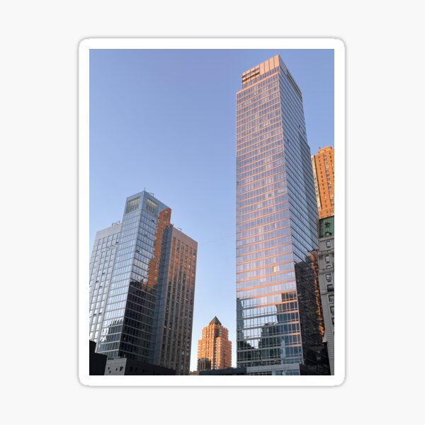 "New York City Towers" Sticker for Sale by rketterer06 | Redbubble
