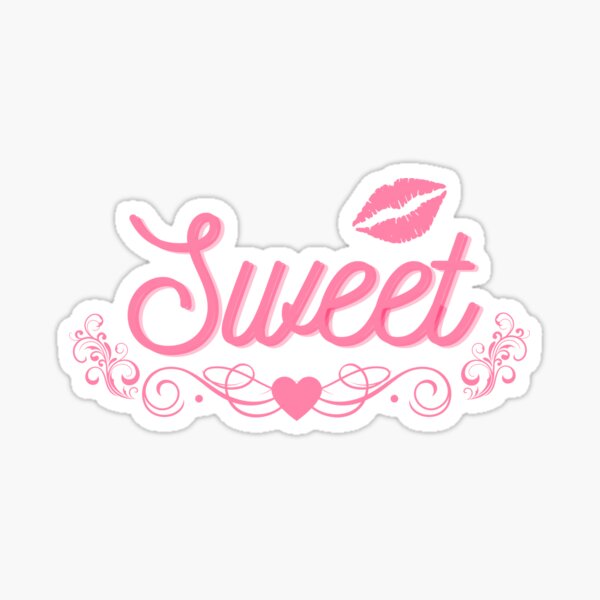 "Sweet " Sticker for Sale by Digital-Candy | Redbubble