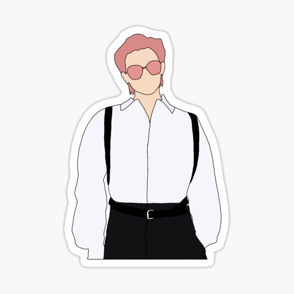 "RM from BTS" Sticker for Sale by snowdesignn | Redbubble