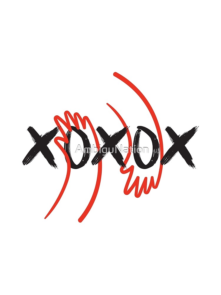 "xoxox - Hugging Arms, Hugs And Kisses" Poster for Sale by AmbiguNation ...