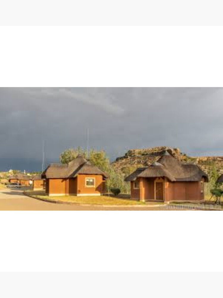 "African Village Rondavel " Sticker by KamoMokotedi | Redbubble