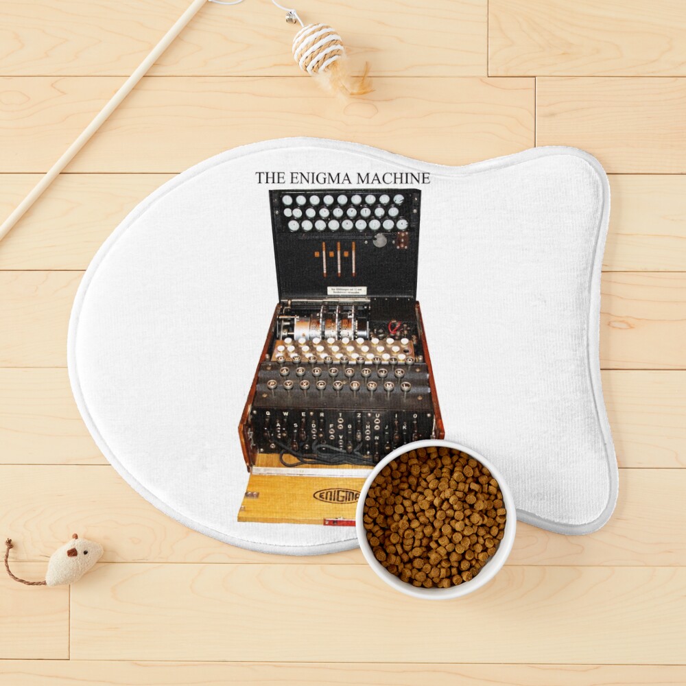 "Secrets, codes, and the enigma machine " Sticker for Sale by ...