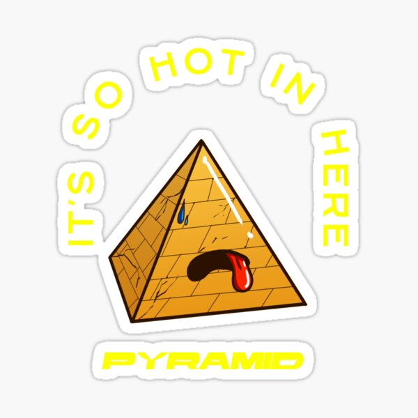 "Pyramid" Sticker for Sale by Kumamobs | Redbubble