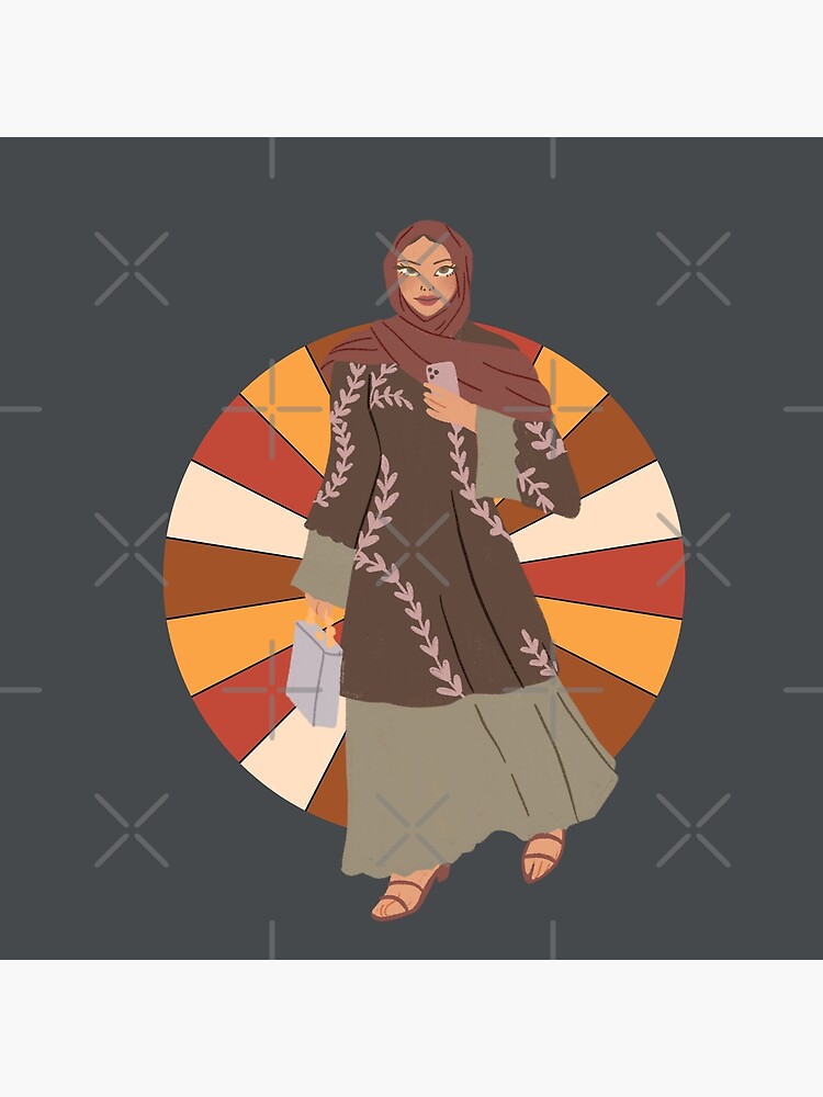 "Islamic Retro - Hijab Style" Poster for Sale by IslamicRetro | Redbubble