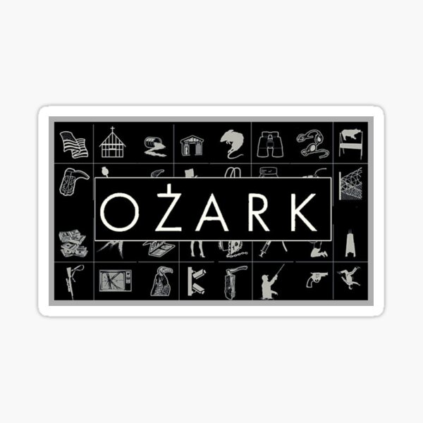 "Ozark Tv Show" Sticker for Sale by WeaveSmart | Redbubble