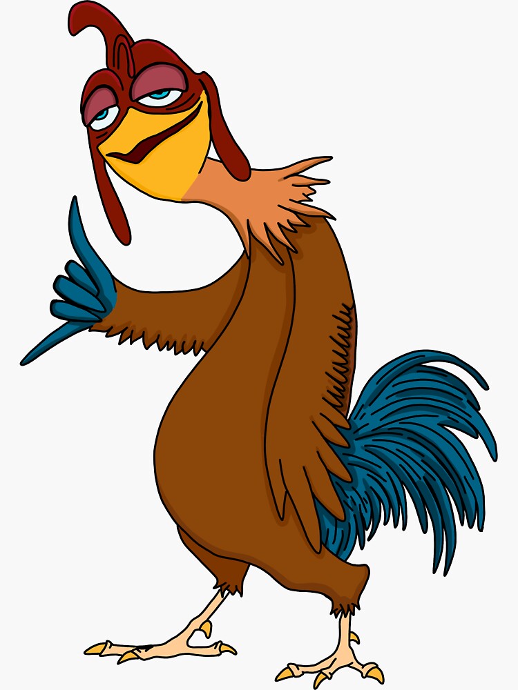 "Chicken Joe" Sticker for Sale by tootlenko | Redbubble