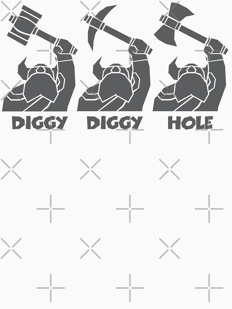"Diggy Diggy Hole" Essential T-Shirt for Sale by Formidabelt | Redbubble