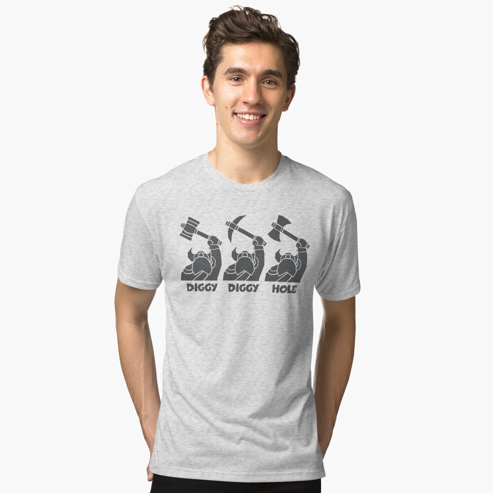 "Diggy Diggy Hole" Essential T-Shirt for Sale by Formidabelt | Redbubble