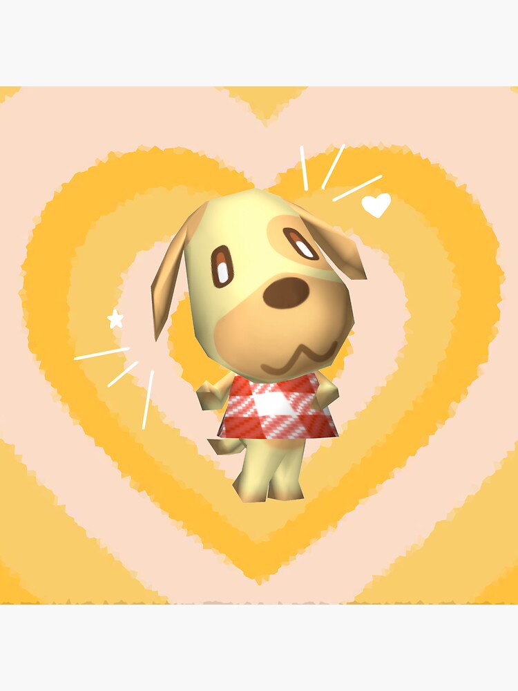 "goldie villager" Sticker for Sale by surfstudio | Redbubble