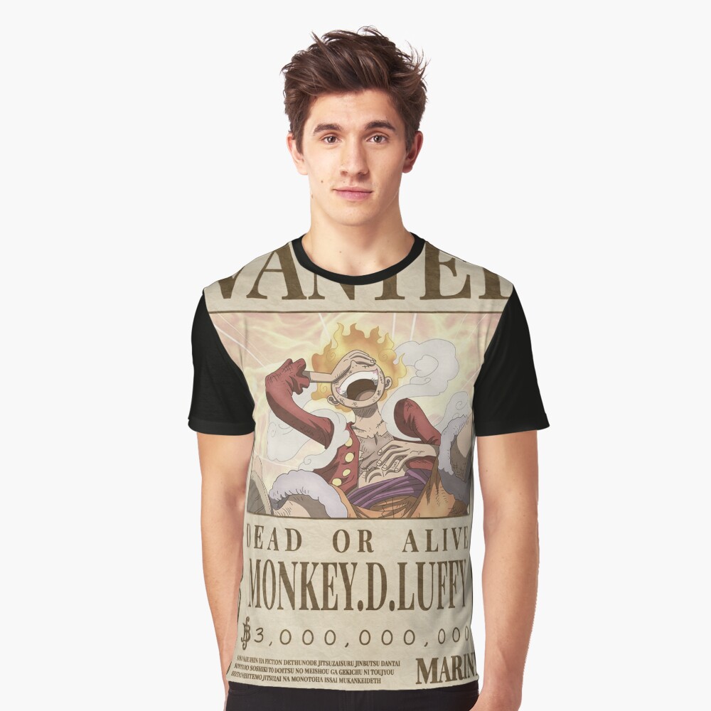 "Luffy's New Wanted from anime one piece" Sticker for Sale by ying ...