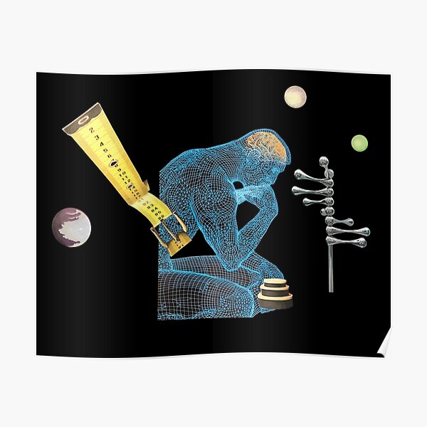 "The Thinker" Poster for Sale by MarisePix | Redbubble
