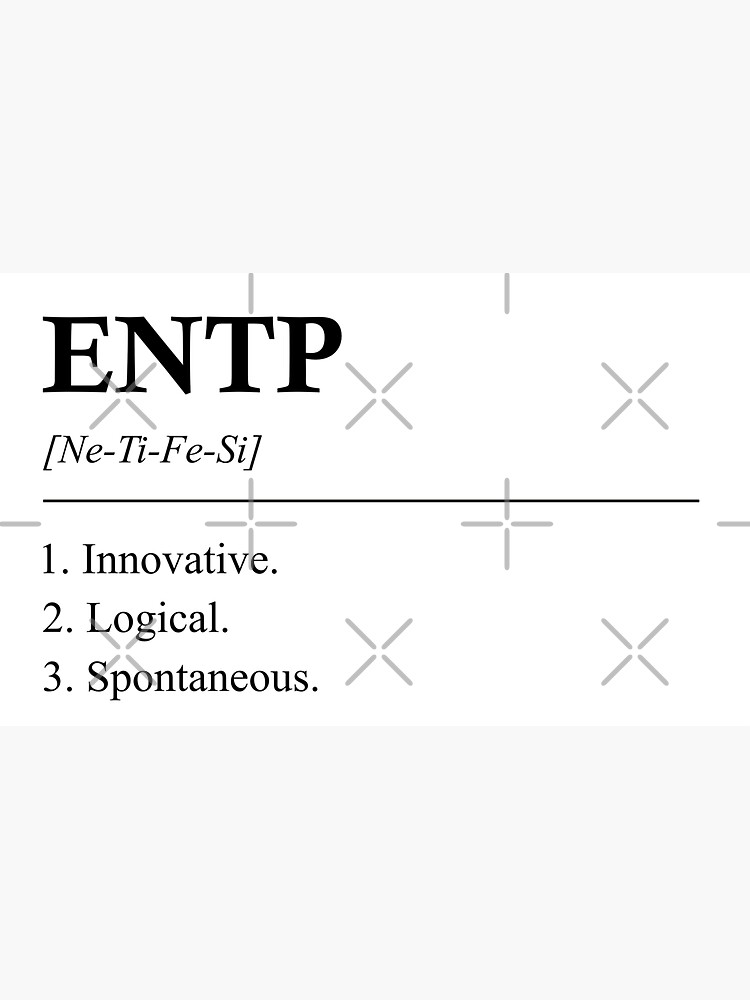 "ENTP Definition" Sticker for Sale by Renno- | Redbubble