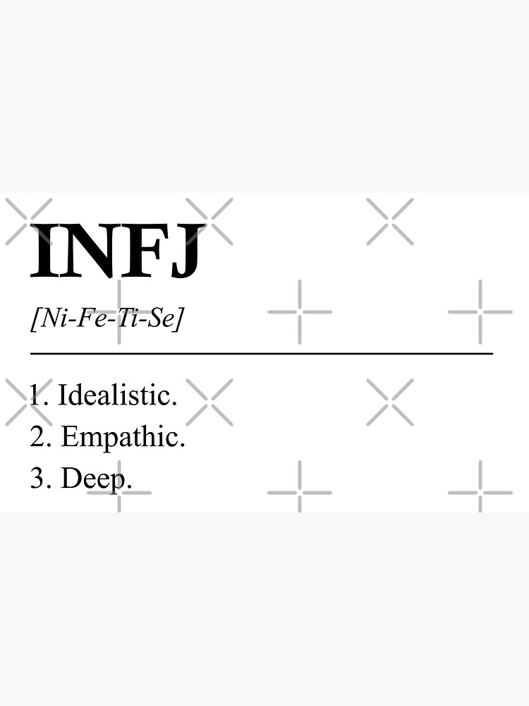 "INFJ Definition" Sticker for Sale by Renno- | Redbubble