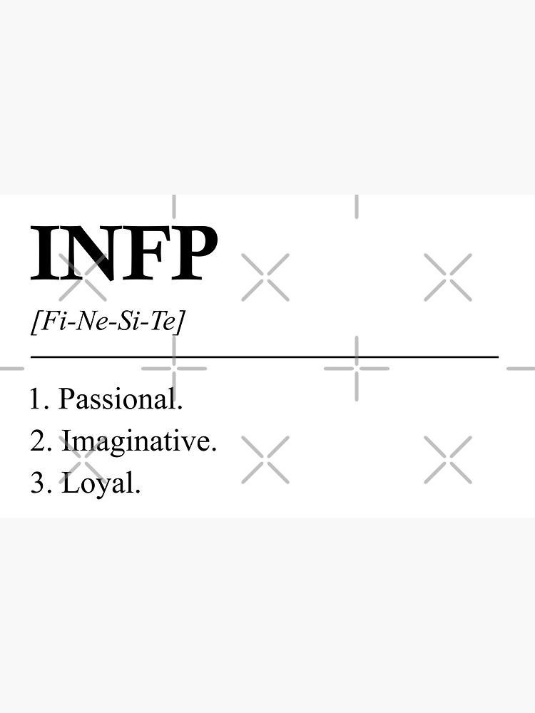 "INFP Definition" Sticker for Sale by Renno- | Redbubble