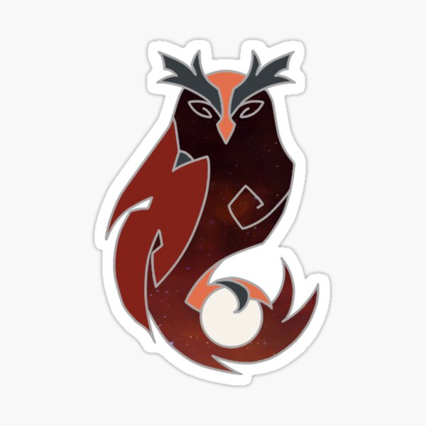 "Genshin Impact - Diluc Constellation - Noctua" Sticker for Sale by ...