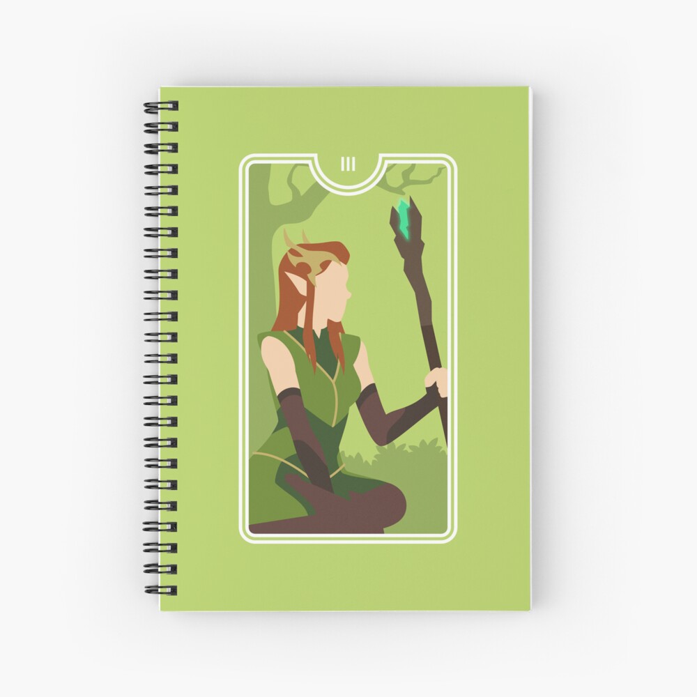 "Keyleth Empress Tarot Card " Sticker for Sale by PsychMerchant | Redbubble