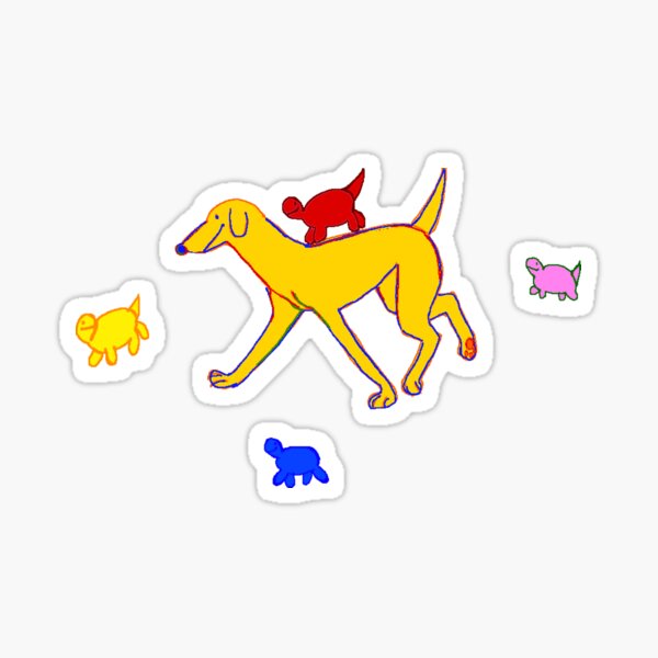 "friends hanging out" Sticker for Sale by InkTheCrow | Redbubble