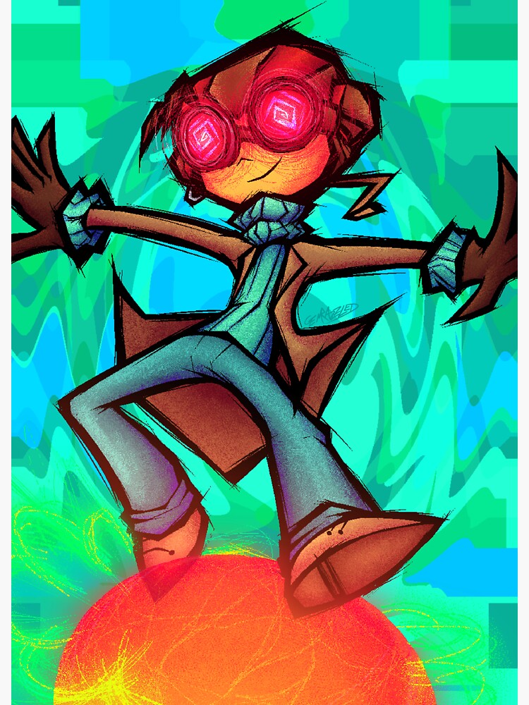 "raz" Sticker for Sale by Gemrazzled | Redbubble