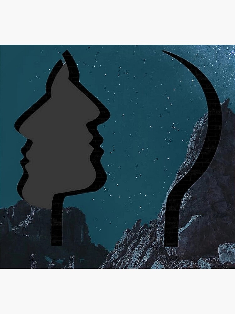 "Two Faces" Poster for Sale by Alexandar19 | Redbubble