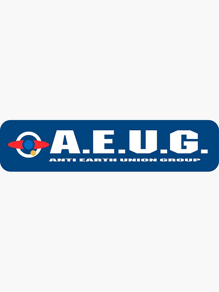 "AEUG - Anti Earth Union Group (Mobile Suit Zeta Gundam)" Sticker for ...