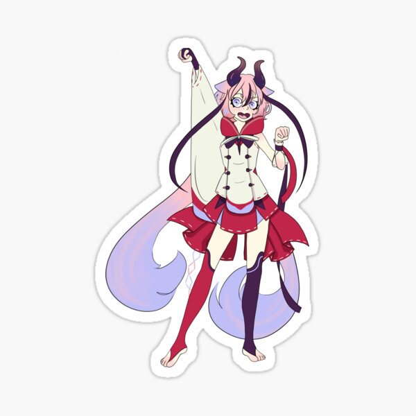 "MEIKA Hime Vocaloid" Sticker for Sale by ChaiHena | Redbubble