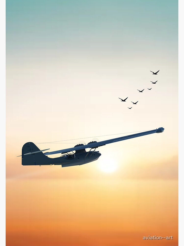 "PBY Catalina" Sticker for Sale by aviation--art | Redbubble