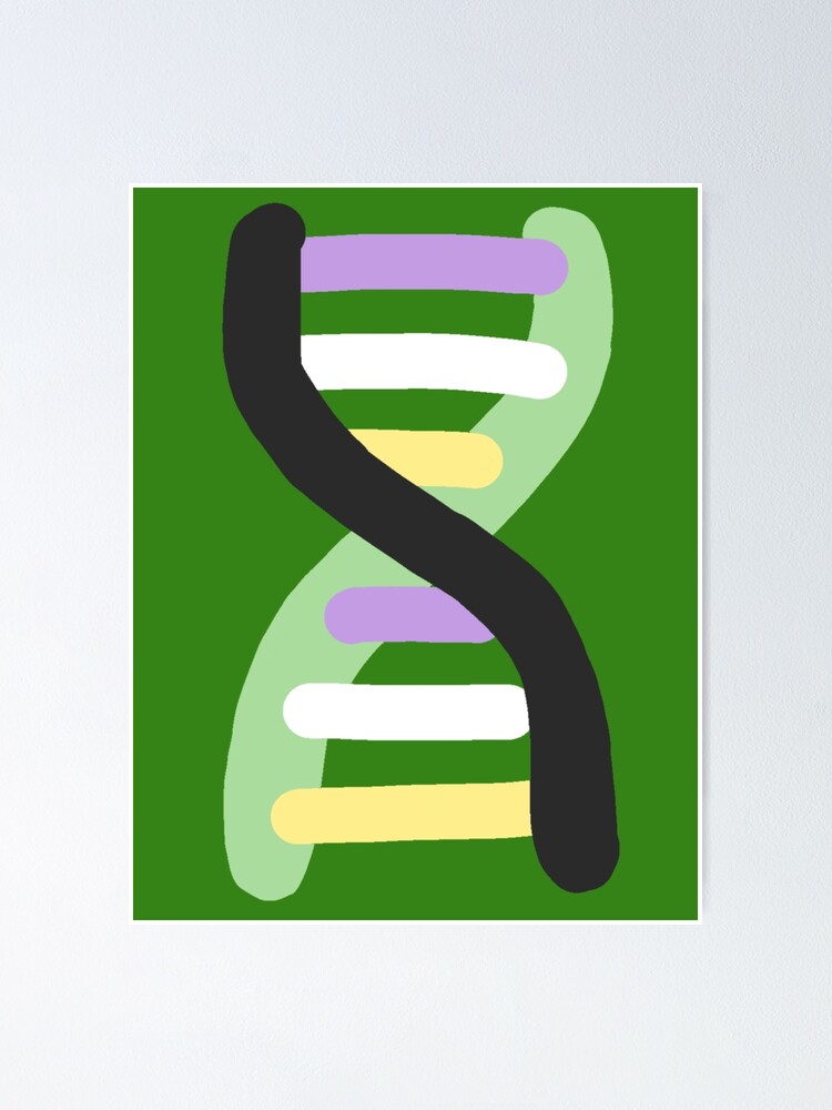 "Born This Way Genderless" Poster for Sale by WeirdQueer | Redbubble