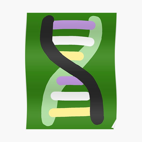 "Born This Way Genderless" Poster for Sale by WeirdQueer | Redbubble