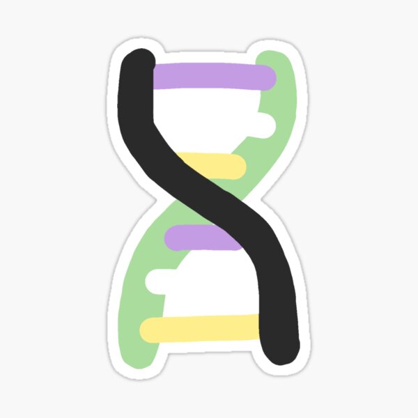 "Born This Way Genderless" Sticker for Sale by WeirdQueer | Redbubble