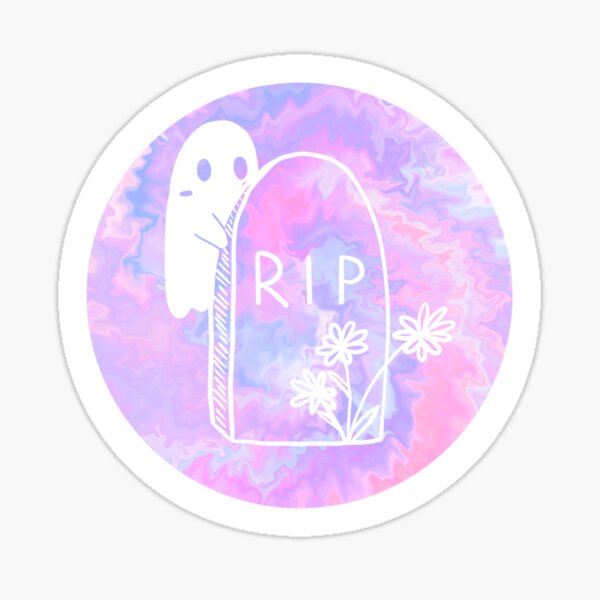 "shy ghost" Sticker for Sale by xdawnsi | Redbubble