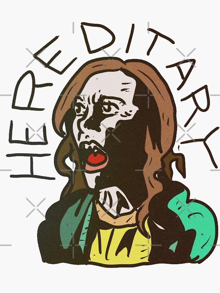 "Hereditary" Sticker for Sale by MattisMatt83 | Redbubble