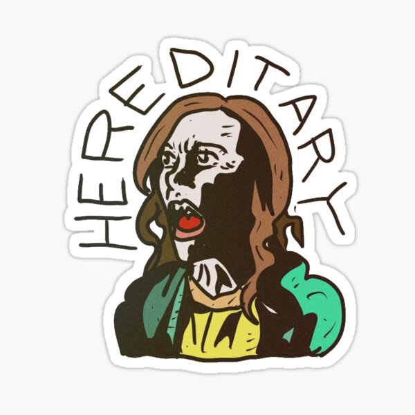 "Hereditary" Sticker for Sale by MattisMatt83 | Redbubble