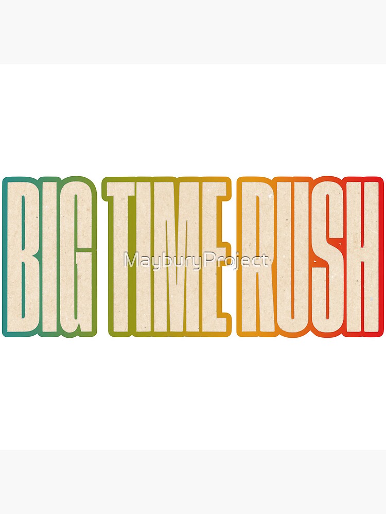 "Big Time Rush 2022 Logo" Photographic Print for Sale by MayburyProject ...