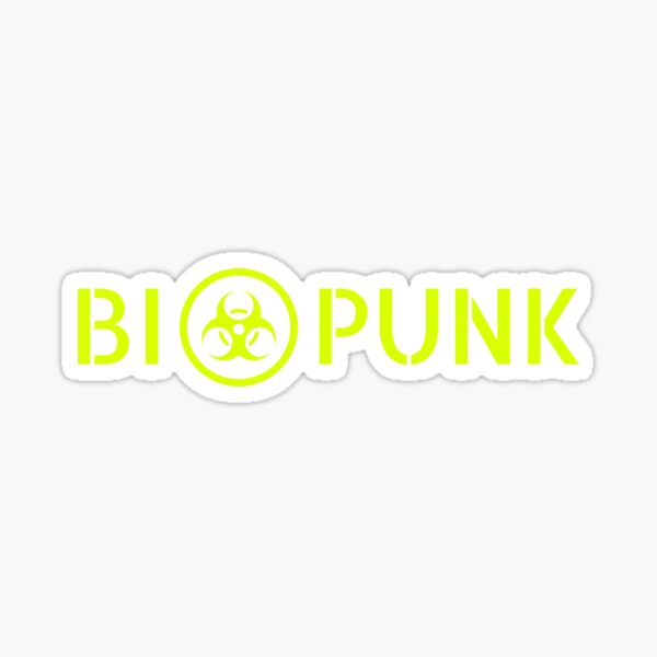"Biopunk" Sticker by transhuman | Redbubble
