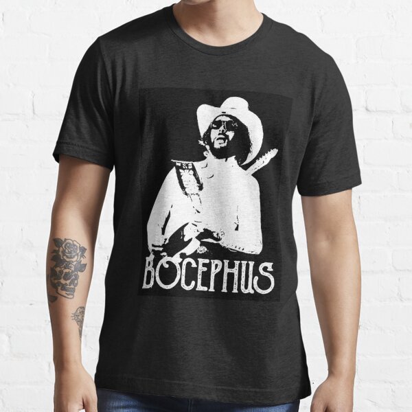 "Bocephus - Hank Williams Jr - White Stencil Poster" T-shirt by ...