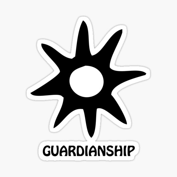 "T-Shirt Adinkra Symbol: Guardianship" Sticker by keithcr | Redbubble