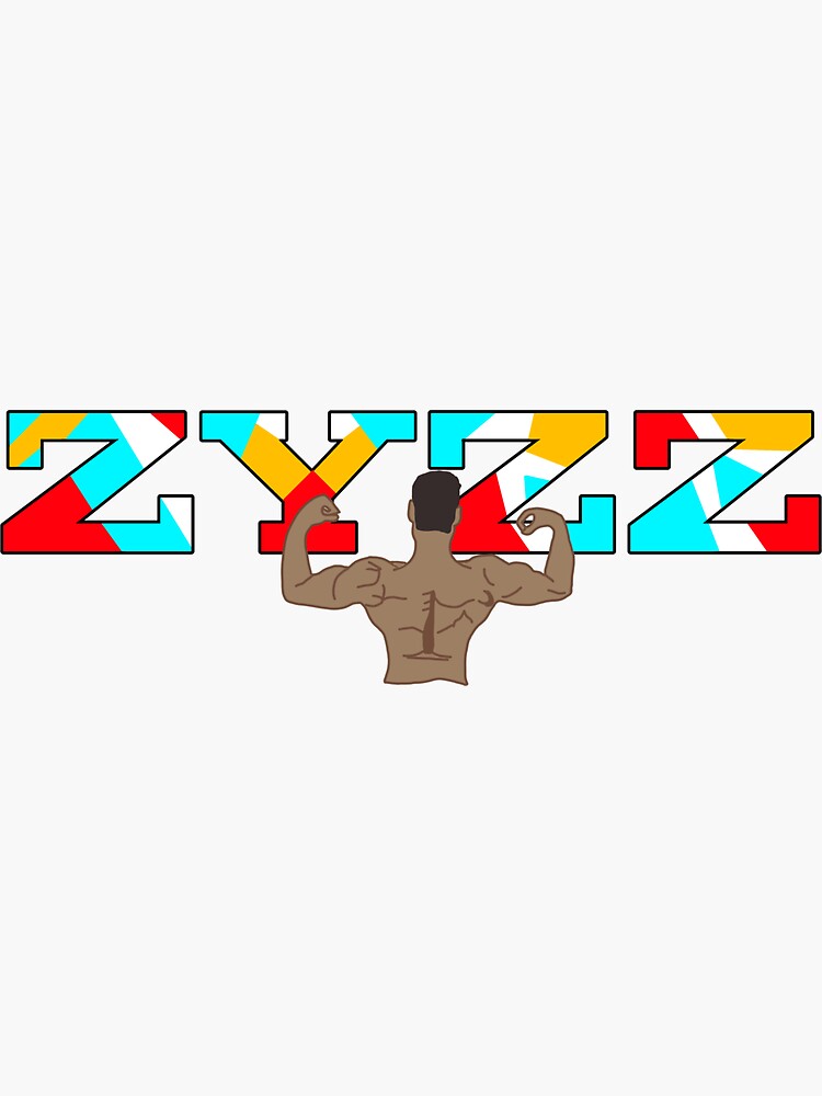"Zyzz Pose" Sticker for Sale by qarasfalreyaza | Redbubble