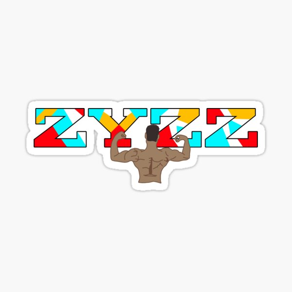 "Zyzz Pose" Sticker for Sale by qarasfalreyaza | Redbubble