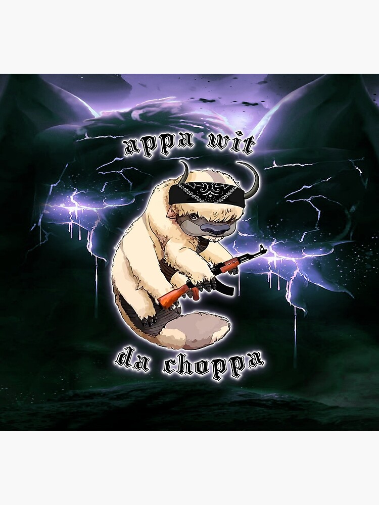 "Appa With A Coppa" Poster for Sale by SoniteMaster | Redbubble