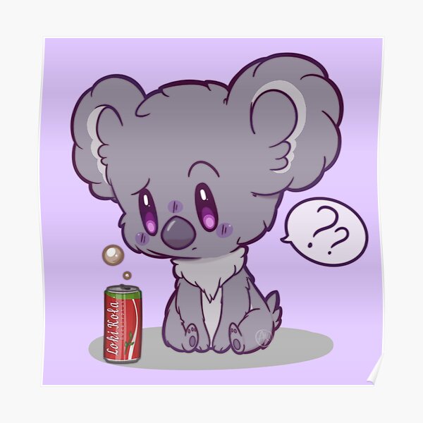 "Koala Soda" Poster for Sale by TransRex | Redbubble