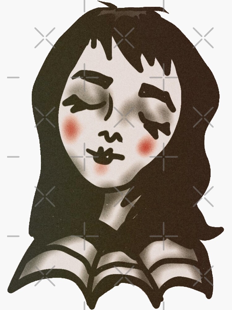 "Lydia" Sticker for Sale by MattisMatt83 | Redbubble