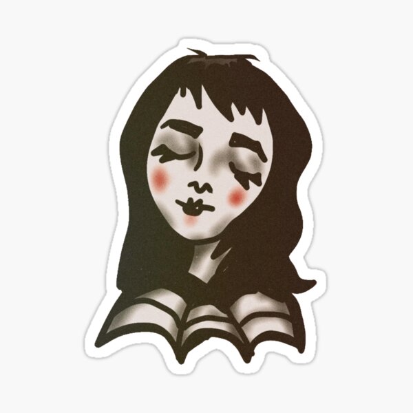 "Lydia" Sticker for Sale by MattisMatt83 | Redbubble