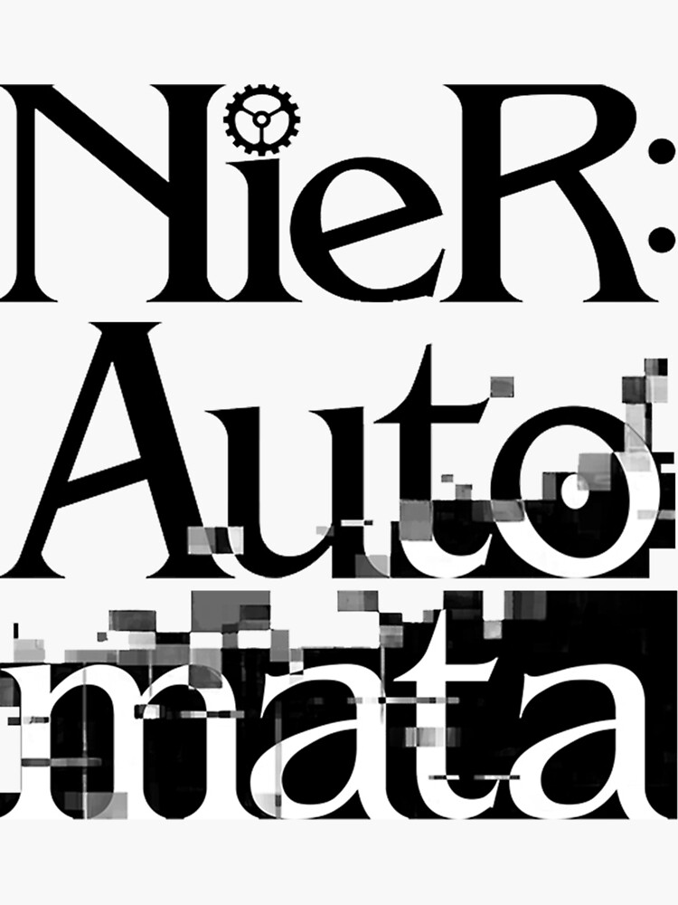 "nier automata (3)" Sticker for Sale by 7Magiclove | Redbubble