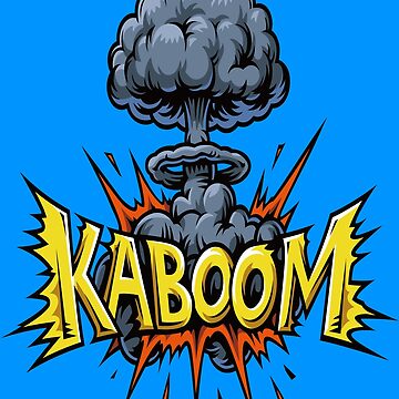 "Pop Art: KABOOM" Poster for Sale by mturns57 | Redbubble