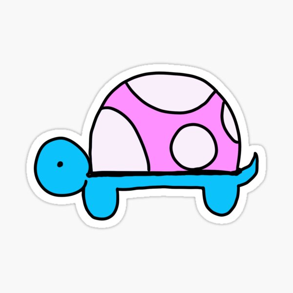 "trans pride turtle" Sticker for Sale by HKerArt | Redbubble