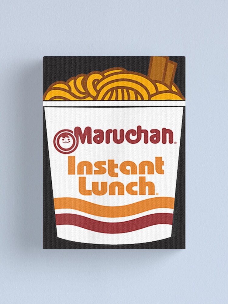 "Maruchan Ramen Noodle Cup With Chop Sticks" Canvas Print for Sale by ...