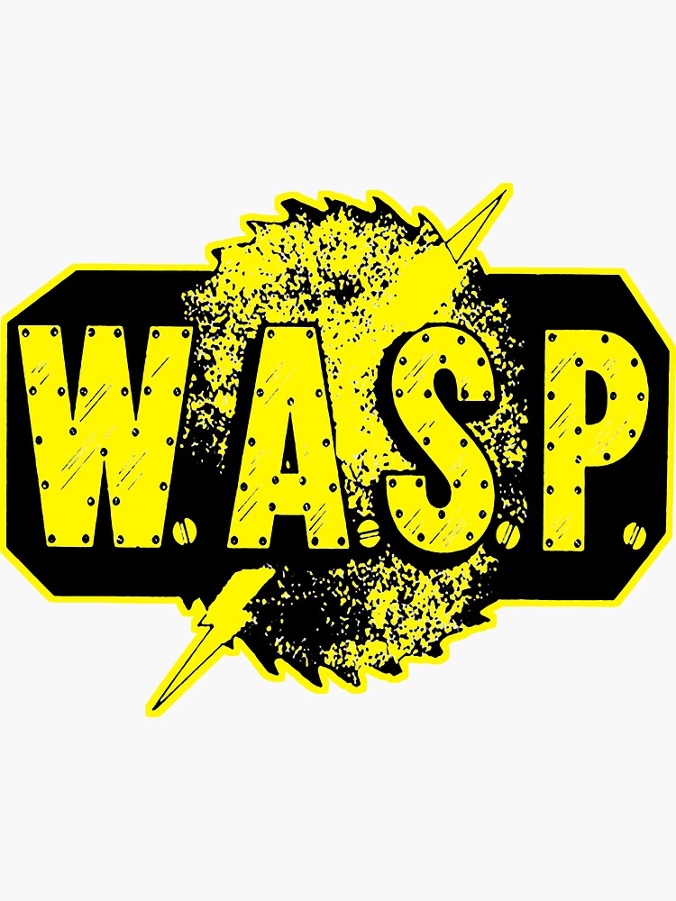 "W.A.S.P. LOGO" Sticker for Sale by edulanty69 | Redbubble