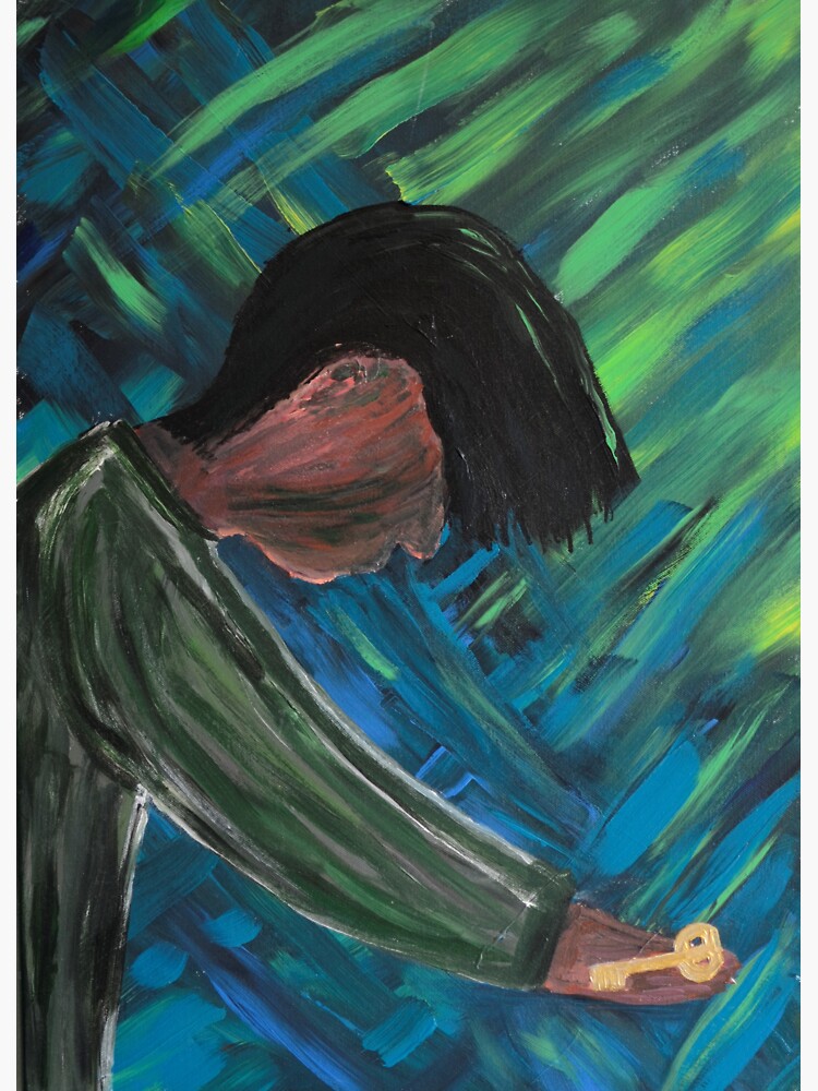 "The Key of Shame" Sticker by SheilaPaige | Redbubble