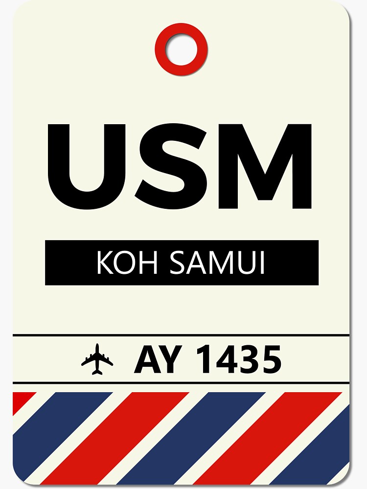 "Koh Samui" Sticker for Sale by MerchSuperb | Redbubble